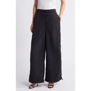 NIKKI LUND Marianna Wide Leg Trousers - Black