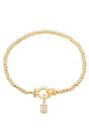 BROOK & YORK Brook And York Mackenzie Birthstone Bracelet Gold - April