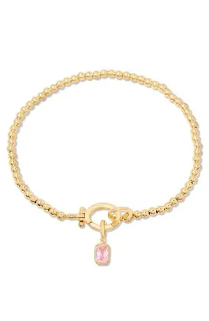 BROOK & YORK Mackenzie Birthstone Bracelet - Gold - October