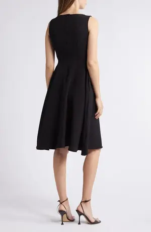 NIKKI LUND Clara Bateau Neck Dress