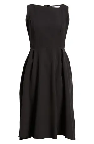 NIKKI LUND Clara Bateau Neck Dress