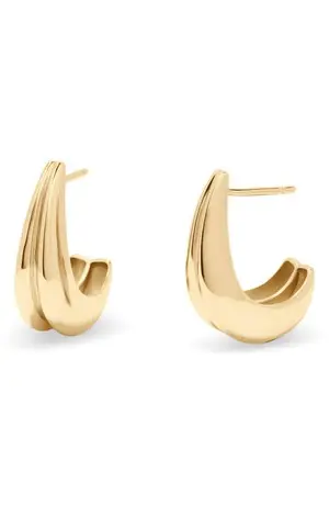 BROOK & YORK Thea Hoop Earrings - Gold
