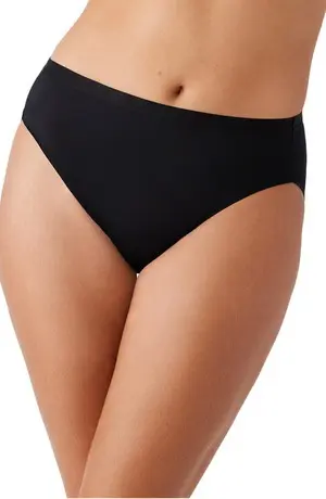 Wacoal Inner Sheen High Cut Bikini Black
