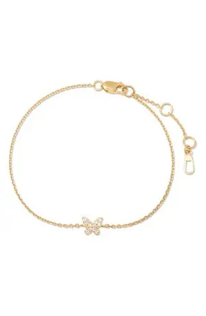 BROOK & YORK Adeline Butterfly Charm Bracelet - Gold