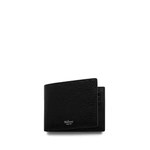 Mulberry 8 Card Leather Wallet - Black