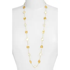 Marco Bicego Lunaria Mother-of-pearl Necklace - White Mother Of Pearl