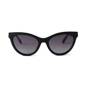 Mulberry Lily Bio Acetate Cat Eye Sunglasses - Black