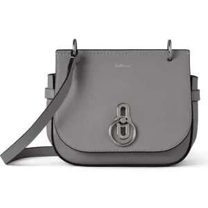 Mulberry Small Amberley Satchel - Pale Grey