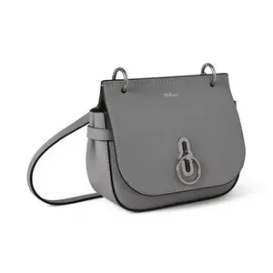 Mulberry Small Amberley Satchel - Pale Grey