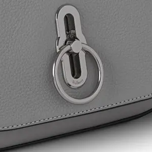 Mulberry Small Amberley Satchel - Pale Grey