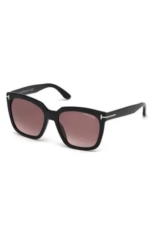 TOM FORD Amarra Square Frame Sunglasses