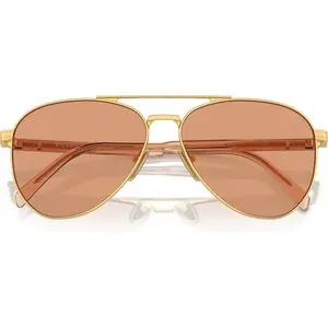 Prada 61mm Pilot Sunglasses
