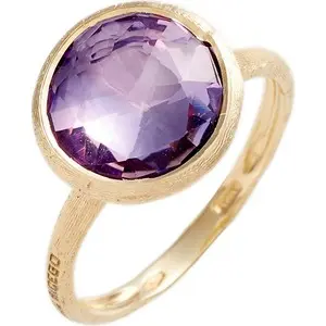 Marco Bicego Stackable Semiprecious Stone Ring - Yellow Gold/amethyst