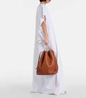 THE ROW Belvedere Leather Tote Bag