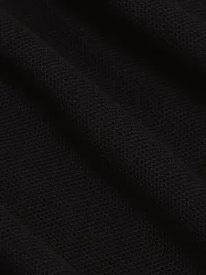 FRAME Johnny Collar Polo Shirt - Black