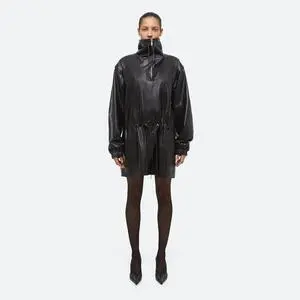 Helmut Lang Leather Gusset Dress