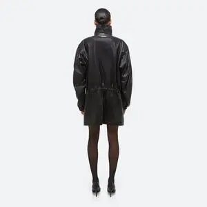 Helmut Lang Leather Gusset Dress