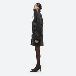 Helmut Lang Leather Gusset Dress
