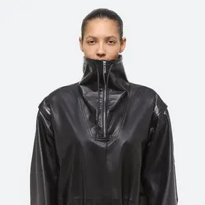 Helmut Lang Leather Gusset Dress