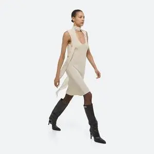 Helmut Lang Sleeveless Scarf Dress