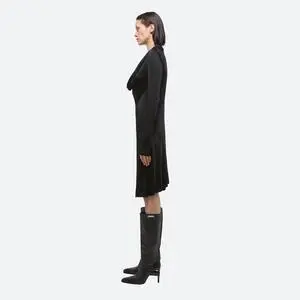 Helmut Lang Cowl Neck Dress