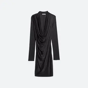 Helmut Lang Cowl Neck Dress