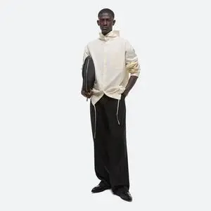 Helmut Lang Oversized Hooded Shirt