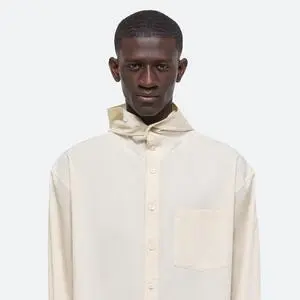 Helmut Lang Oversized Hooded Shirt