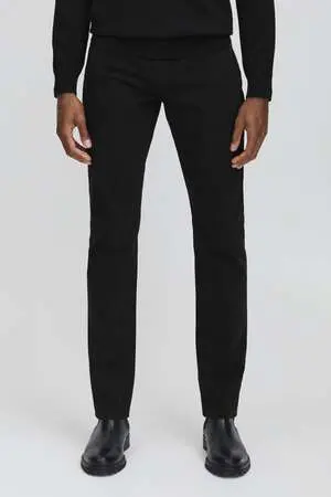 Paige Straight Leg Jeans - Black