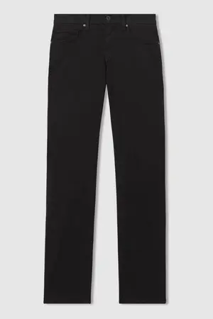 Paige Straight Leg Jeans - Black