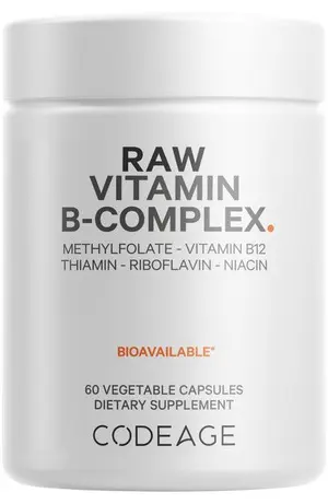 CODEAGE Raw Vitamin B-complex Supplement - White