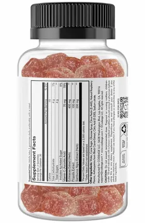 CODEAGE Immunity Gummies + Vitamin C Vegan Supplement