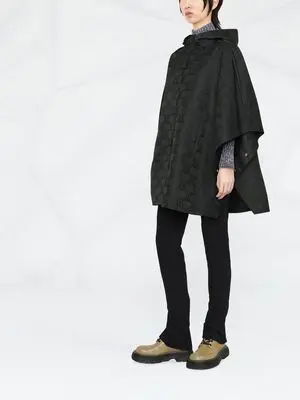 Max Mara Single-breasted Cape Coat