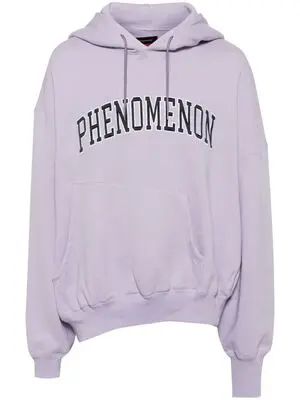 FUMITO GANRYU X Phenomenon Asymmetric Cotton Hoodie