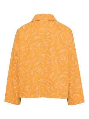BODE Pooch Cotton Shirt Jacket