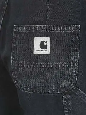 Carhartt Work In Progress Mid-rise Straight-leg Jeans - Black