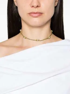 MARIE LICHTENBERG 14kt Yellow Mauli Rasta Necklace