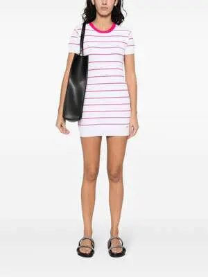 Dsquared2 Striped Knitted Dress