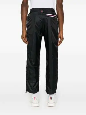 Thom Browne Logo-patch Sheer-ripstop Track Pants