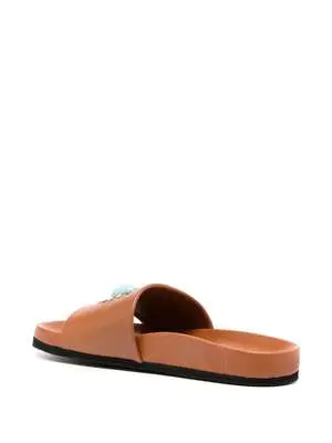MADISON MAISON Athena Open Toe Sandals - Brown