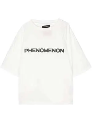 FUMITO GANRYU X Phenomenon Logo-print T-shirt - White