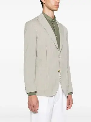 Boglioli Single-breasted Striped Blazer