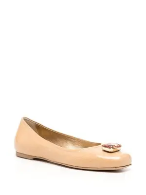 MADISON MAISON Marion Ballet Flats - Brown