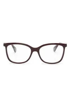 Cartier Square-frame Eyeglasses - Red
