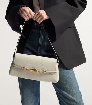 JIMMY CHOO Leather Shoulder Bag