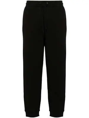AMI Paris Logo-embossed Jersey Track Pants