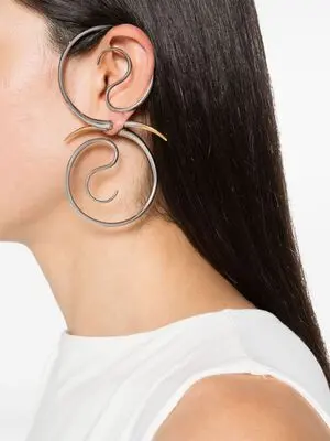 PANCONESI Spina Upside Down Hoop Earrings