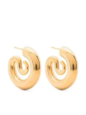 PANCONESI Small Serpent Hoop Earrings - Gold