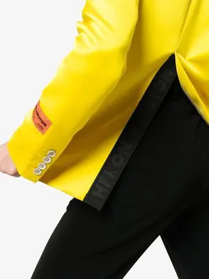 Heron Preston Mikado Single-breasted Blazer