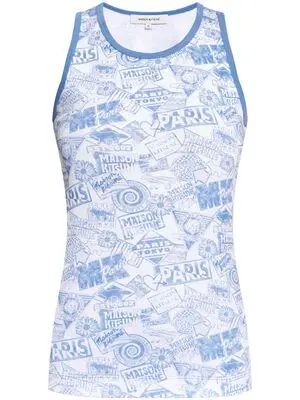 Maison Kitsuné Surf Collage Tank Top